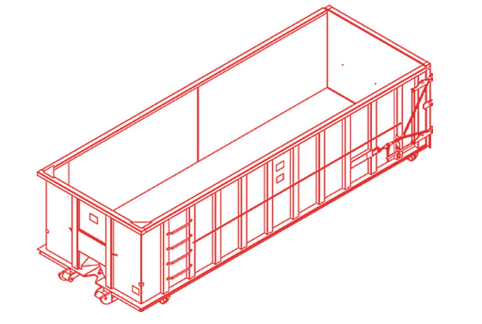 Sealed Roll-Off Containers | Bucks Fabricating